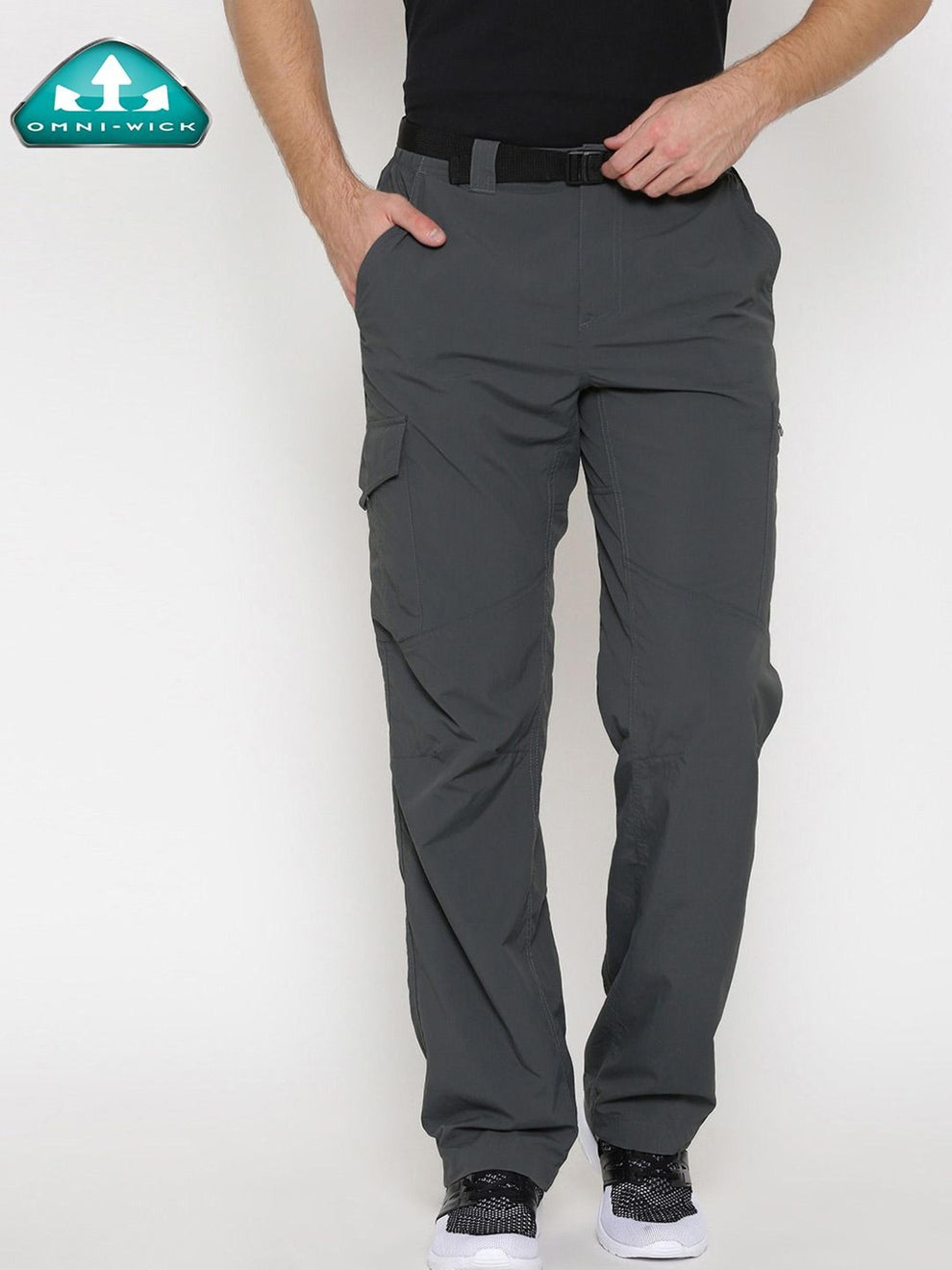 Columbia Men Grey Silver Ridge Cargo Pant (Sun Protection) – Columbia ...
